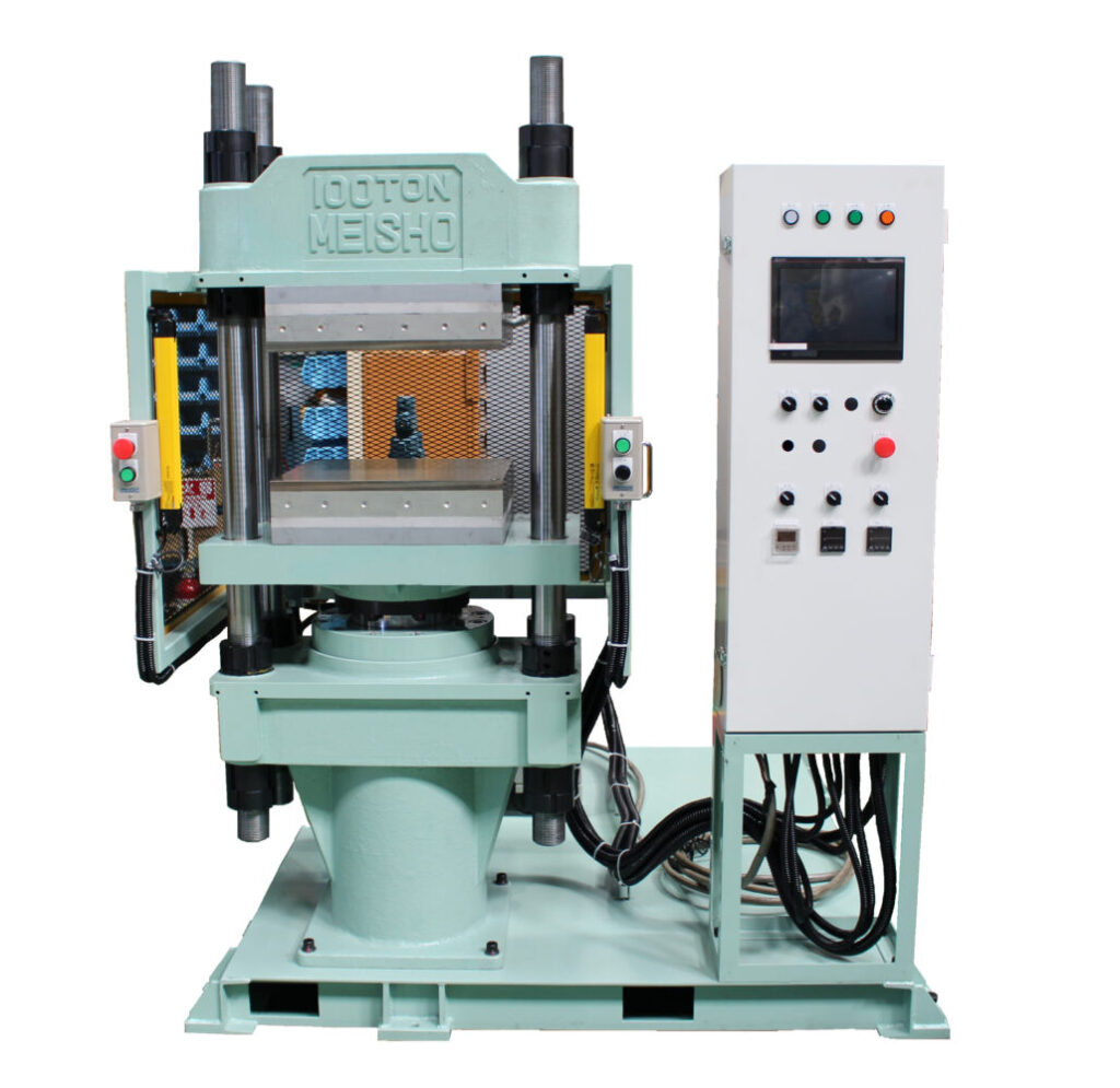 100ton Hydraulic molding press machine OH | 油圧プレス製造メーカー・修理〜岩城工業